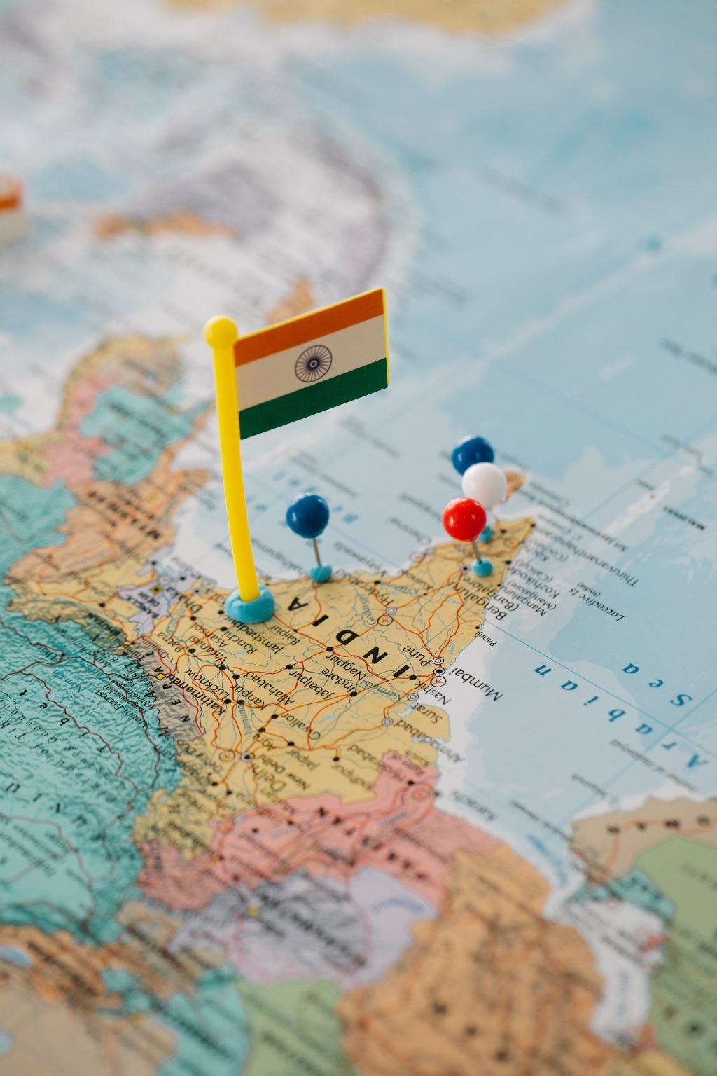 Mapamundi de la India: Destinos para Visitar
