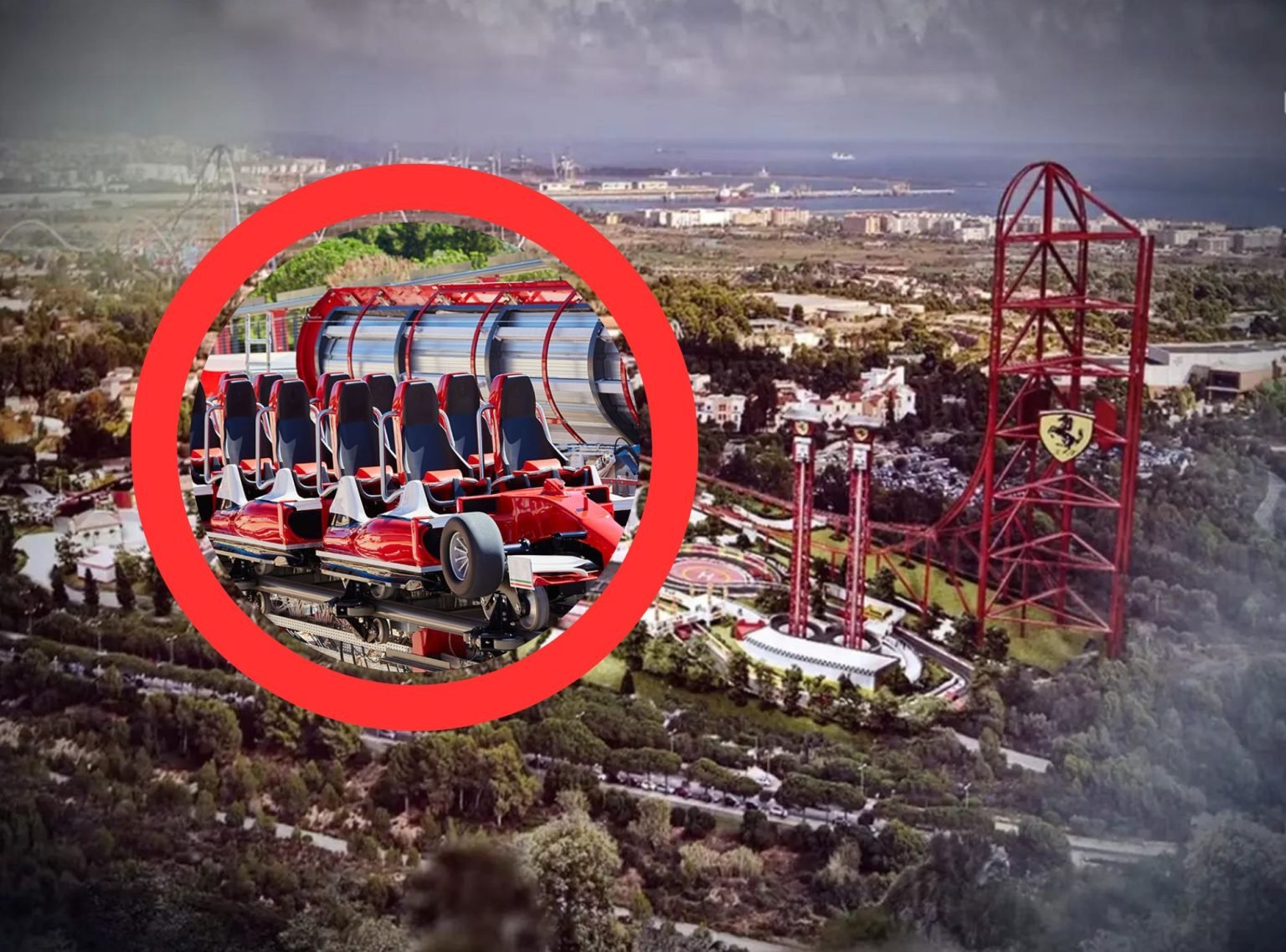 Descubre la Emocionante Atracción Red Force en Ferrari Land - Guíate ...